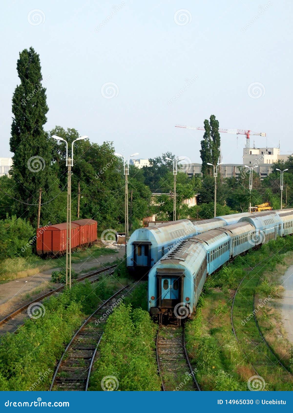 Train depot stock photo. Image of tracks, traffic, cargo - 14965030