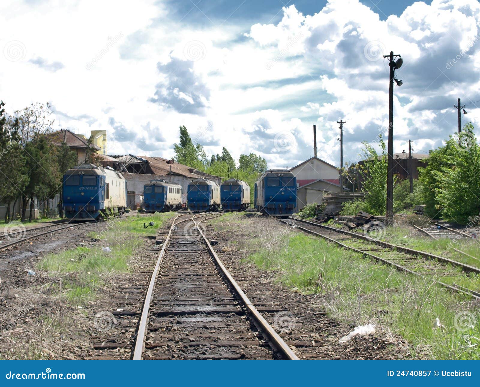 Train depot stock image. Image of tracks, traffic, cargo - 24740857