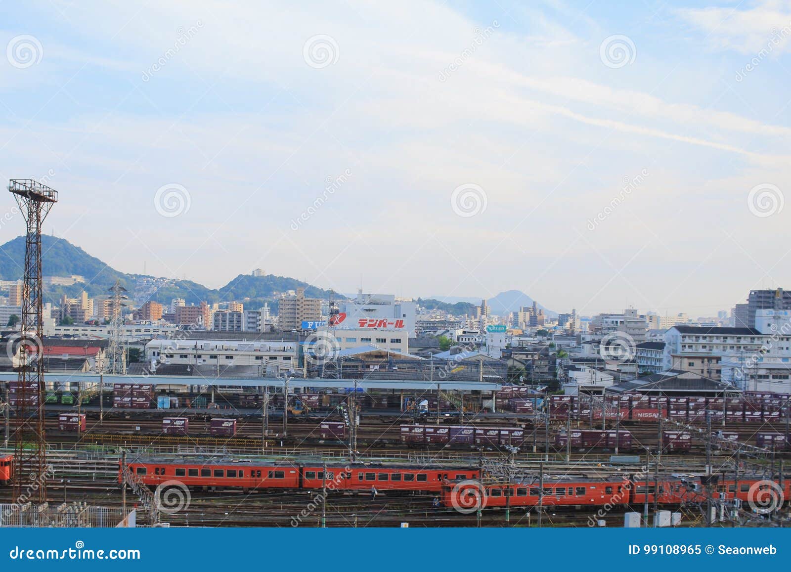 The Train Dock at HIROSHIMA, Editorial Image - Image of subway ...