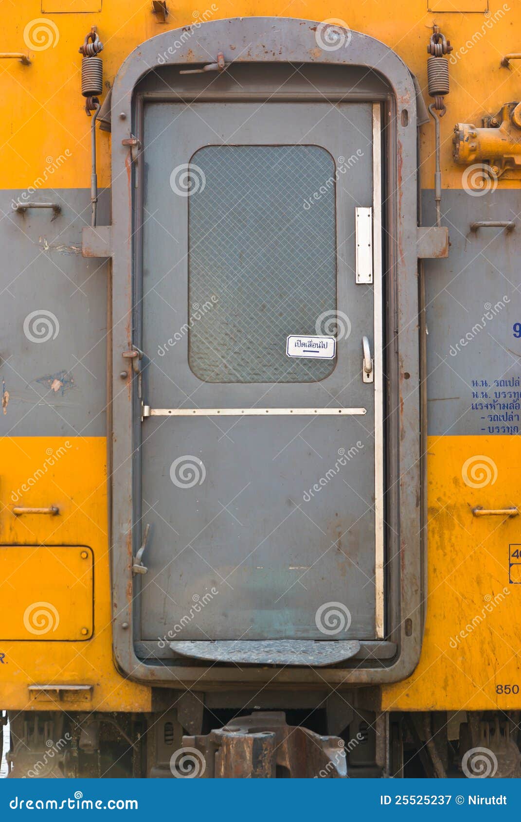 Train door. stock image. Image of design, asian, evening - 25525237
