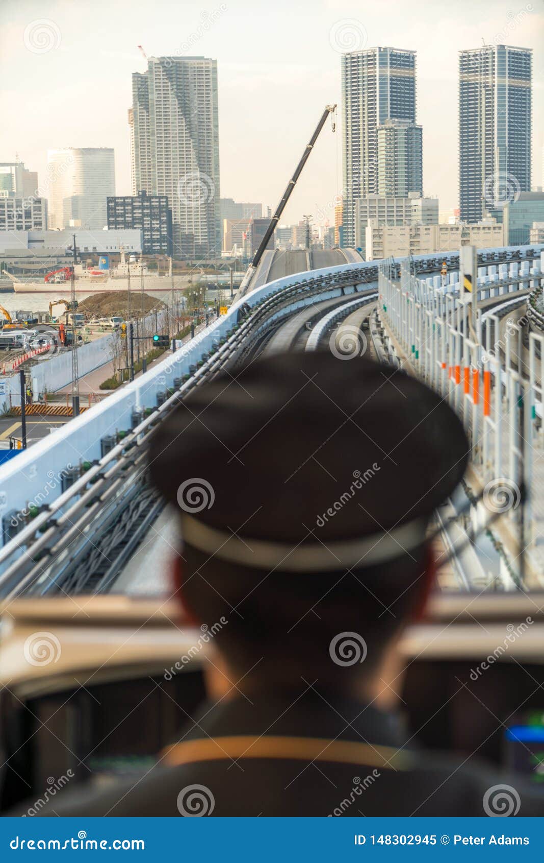 Train Driver on Tokyo Metro, Shinjuku Editorial Image - Image of tram ...