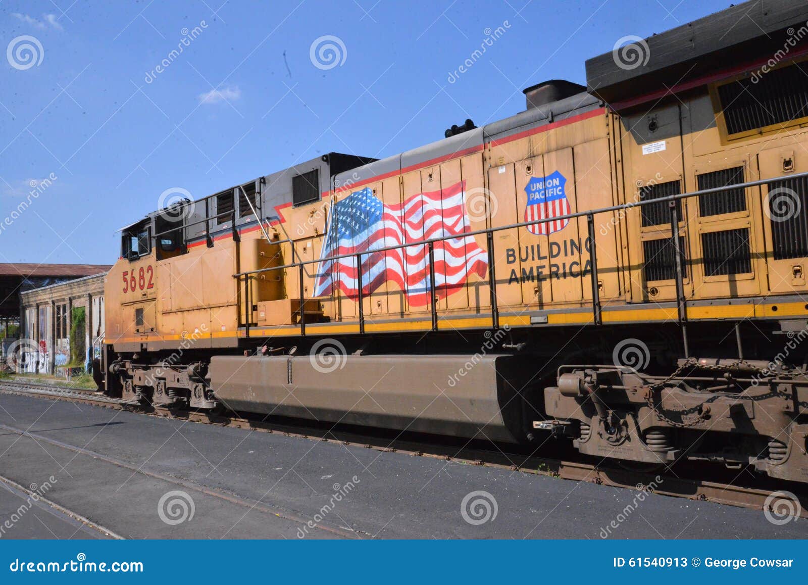 Train Engine Passing editorial stock photo. Image of austin - 61540913