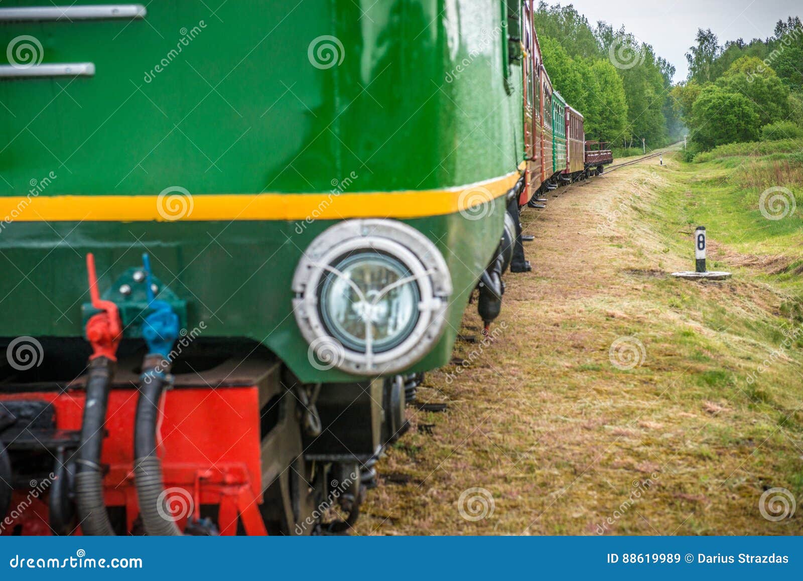Train front view stock image. Image of summer, railroad - 88619989