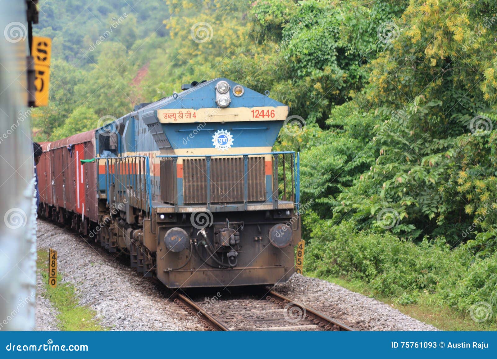 Train editorial stock photo. Image of goods, railways - 75761093