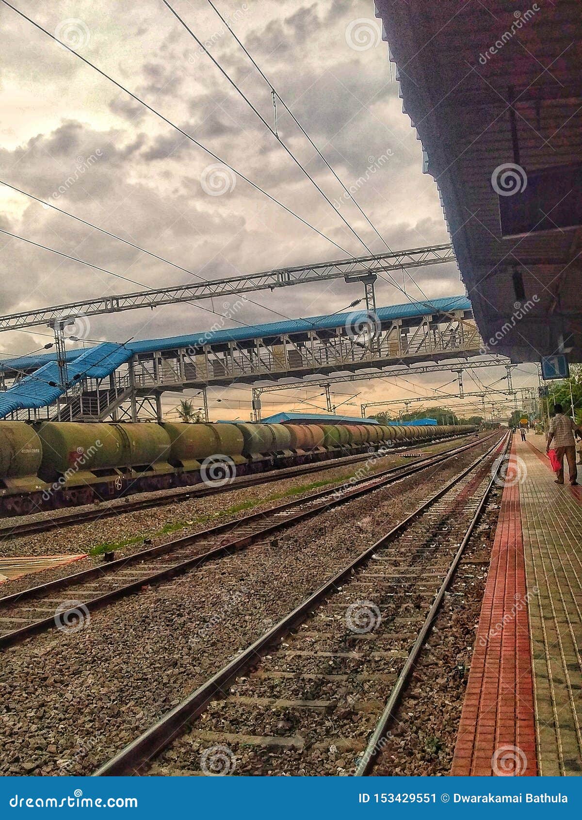 Train halt at the station stock image. Image of halt - 153429551