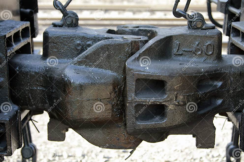 Train Hook stock image. Image of carriages, haulage, rail - 13610903