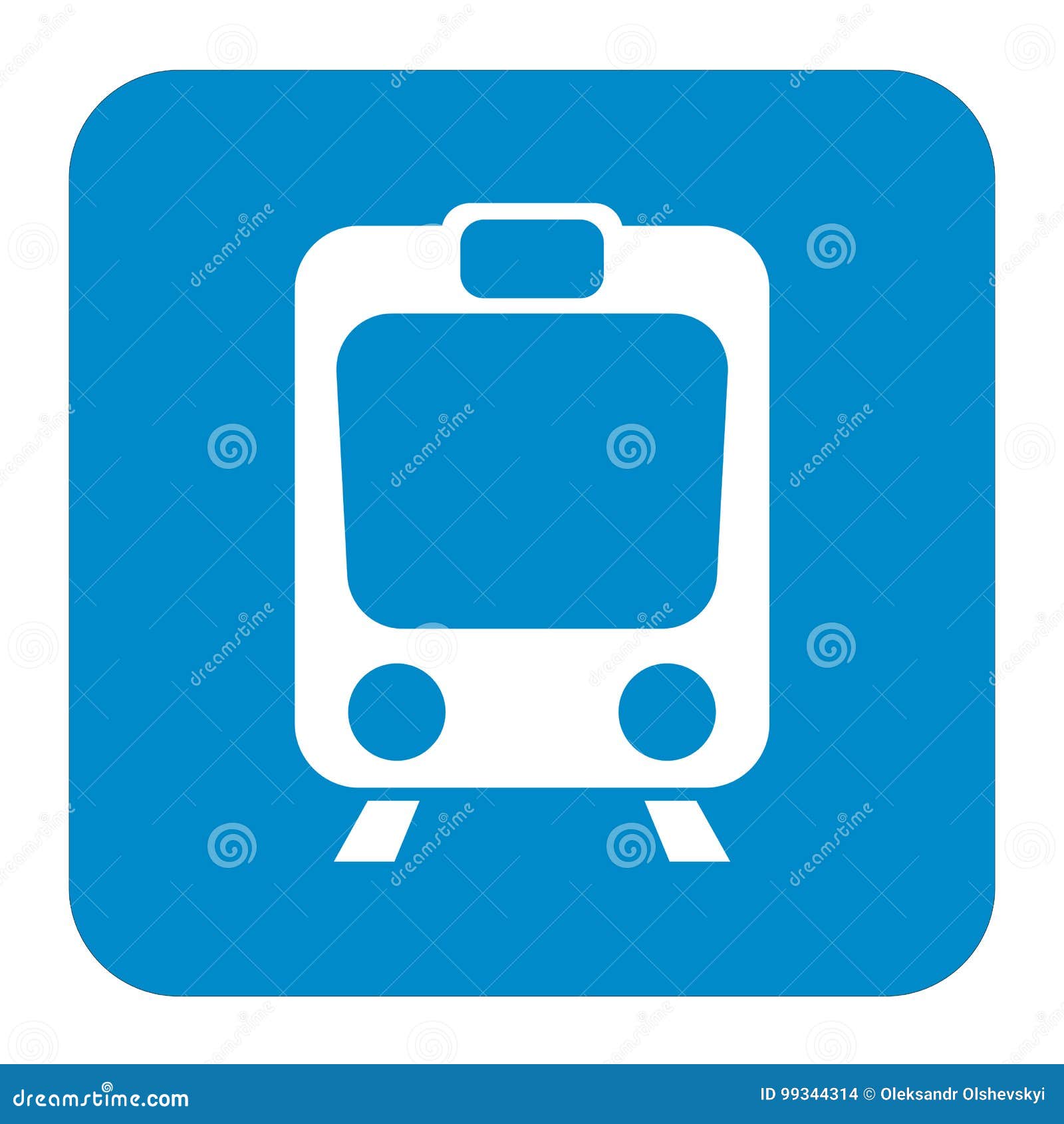Train icon isolated stock vector. Illustration of railroad - 99344314
