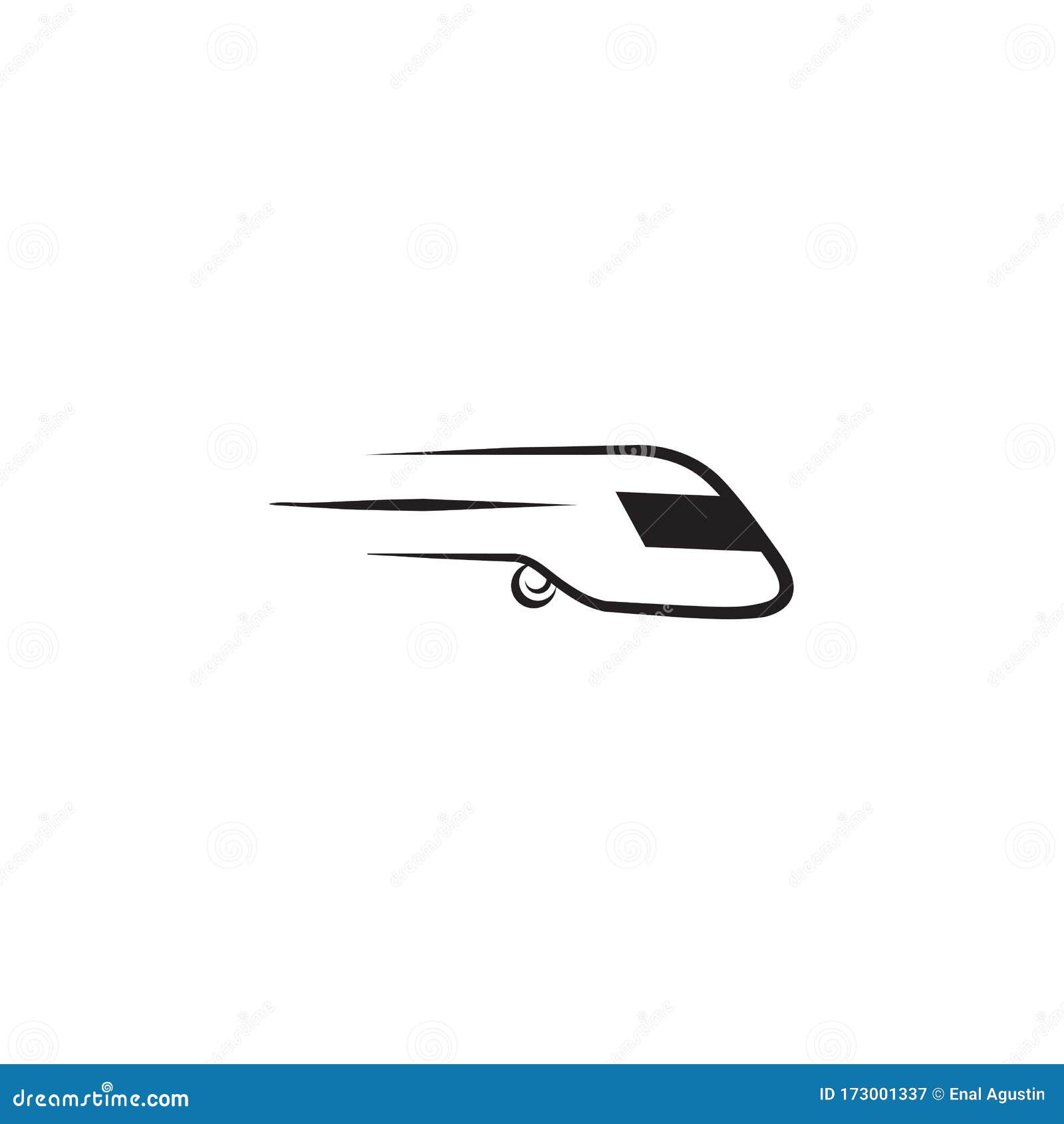 Train Icon Logo Design Vector Template Stock Vector - Illustration of ...