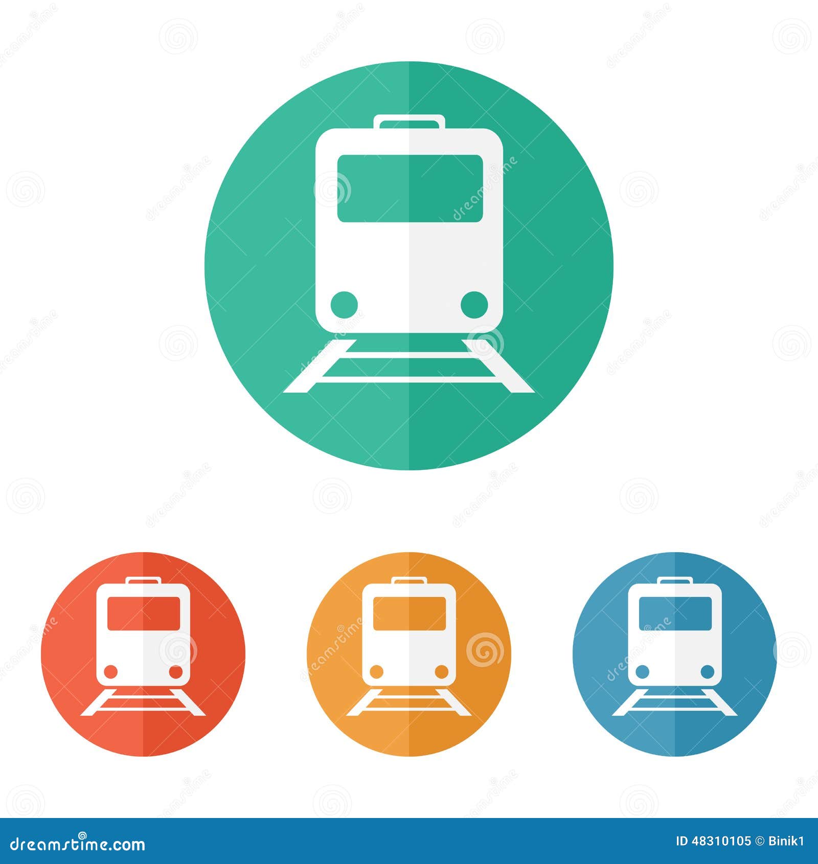 Train Icon In Different Variants Cartoon Vector | CartoonDealer.com ...