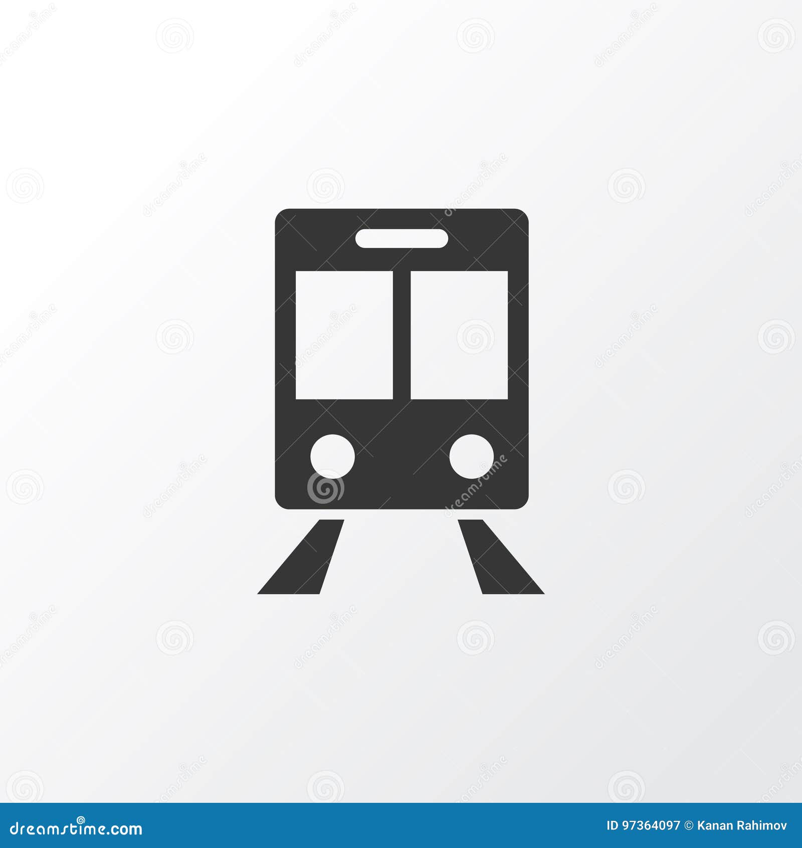 Train Icon Symbol. Premium Quality Railway Carriage Element in Trendy ...
