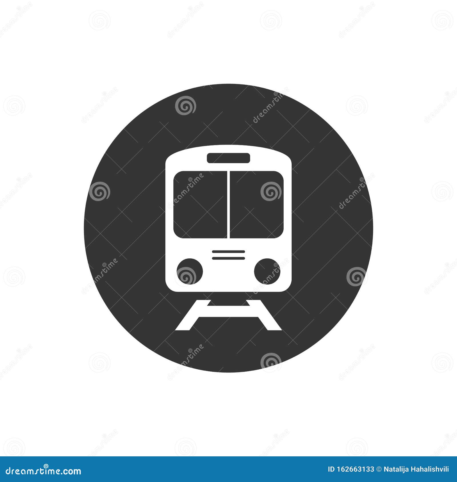 Train Icon Symbol Vector on White Background Illustration Stock Vector ...