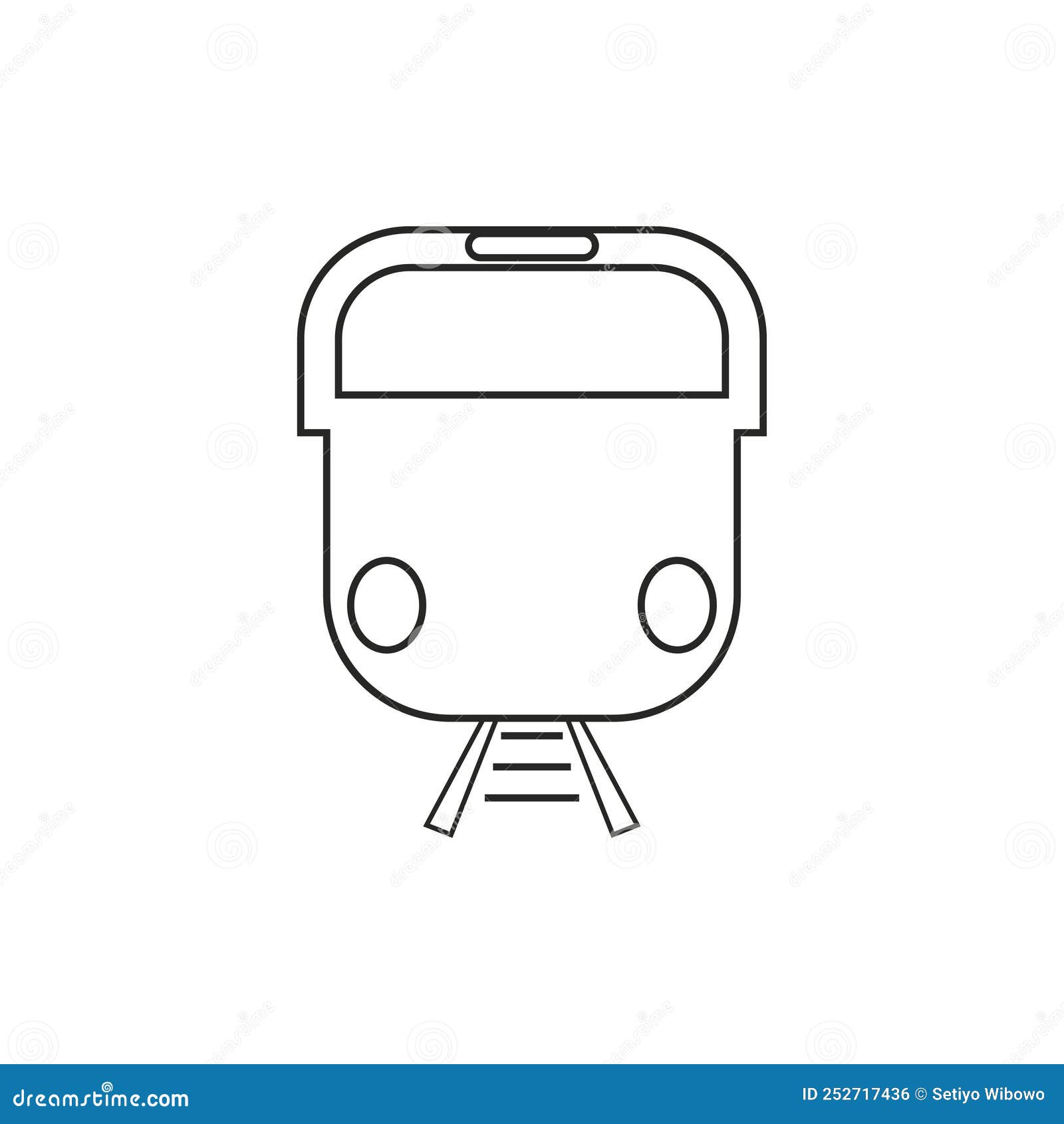 Train Icon Vector Background Stock Vector - Illustration of train ...