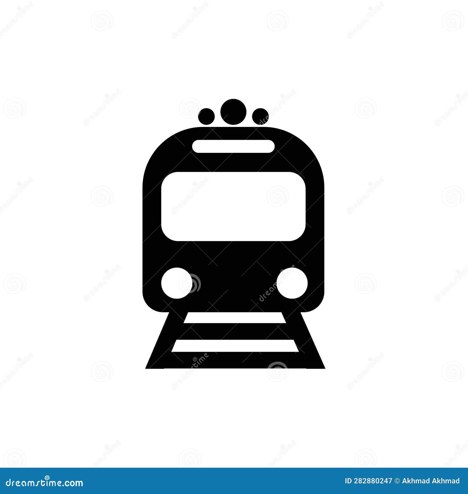 Train icon stock vector. Illustration of icon, modern - 282880247