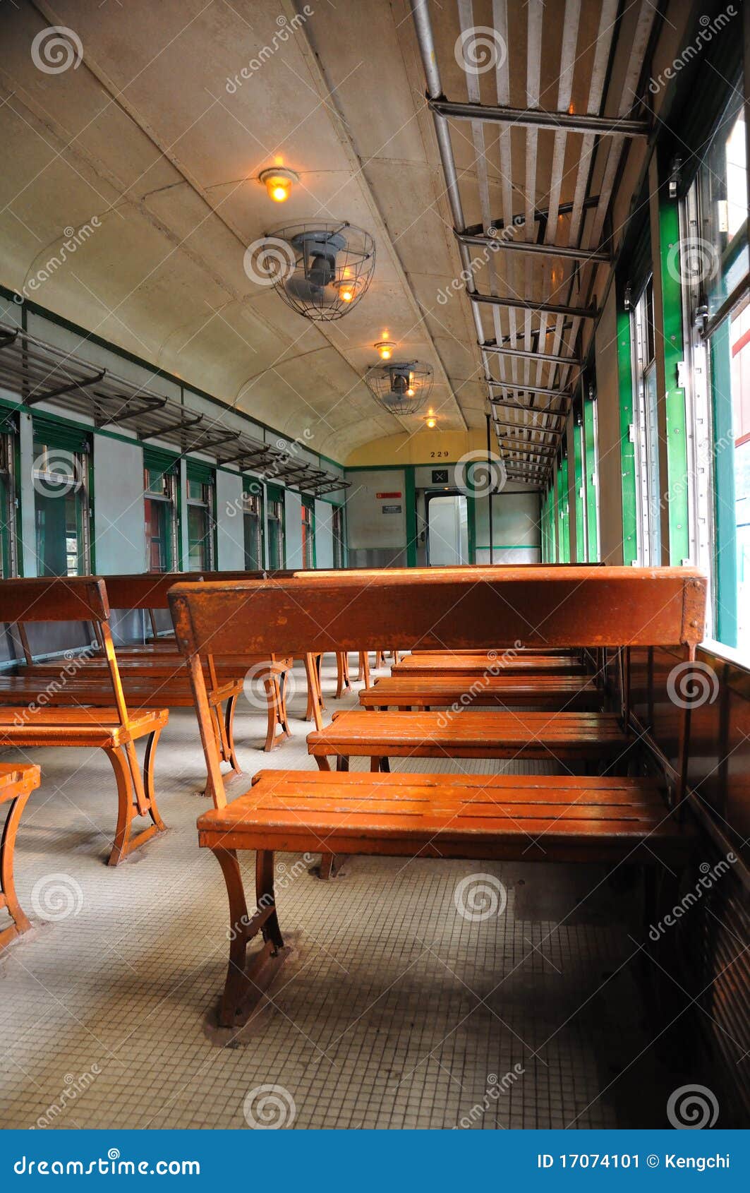 Train Interior At First-class On German Intercity Express. Empty Train ...