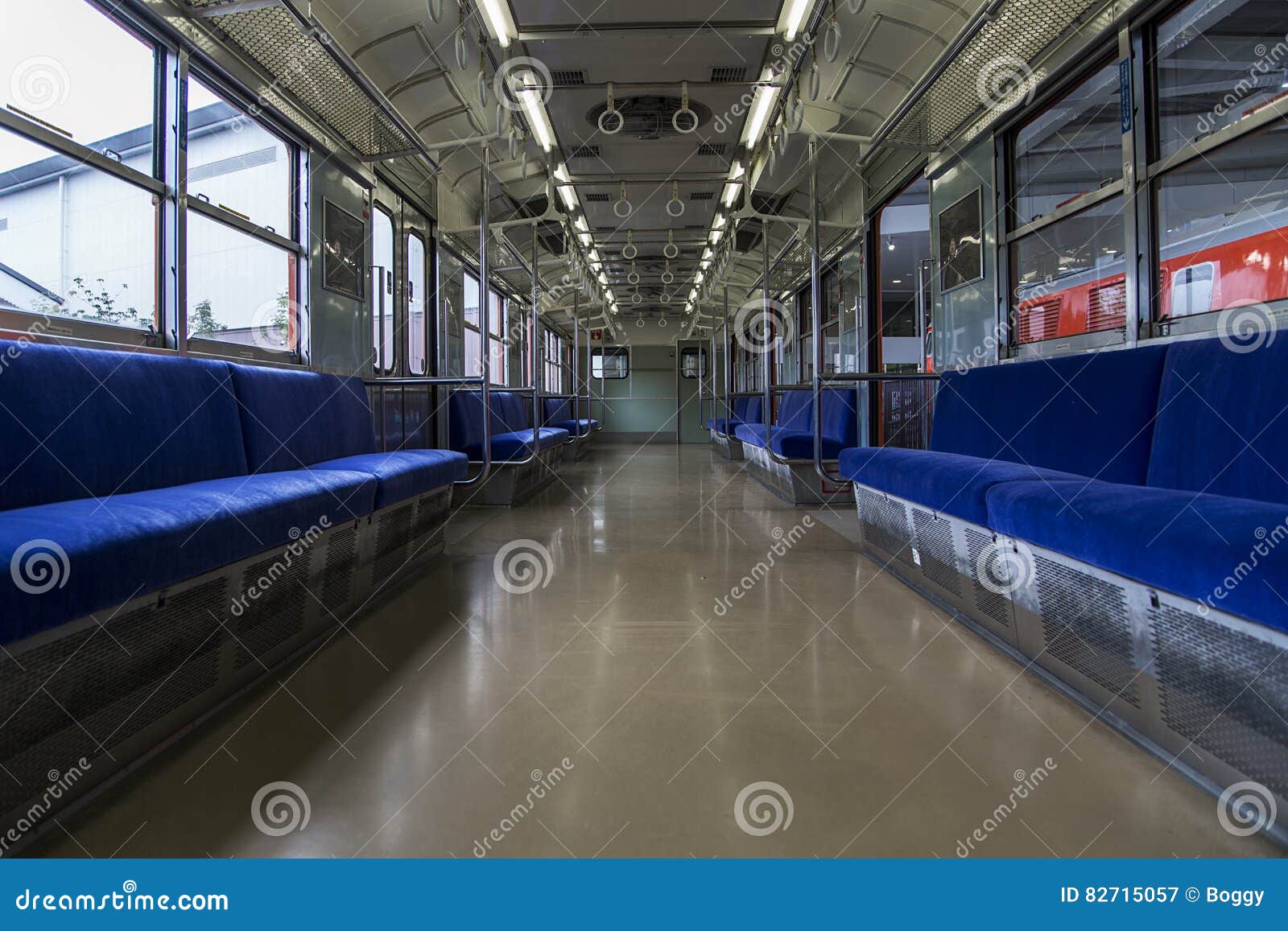 Train interior stock image. Image of interior, service - 82715057