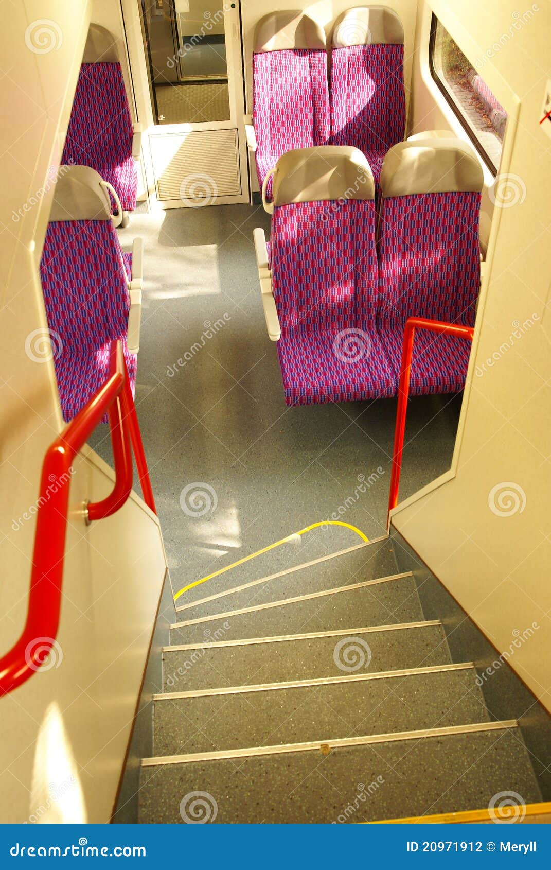 Train interior rail car stock photo. Image of inside - 20971912