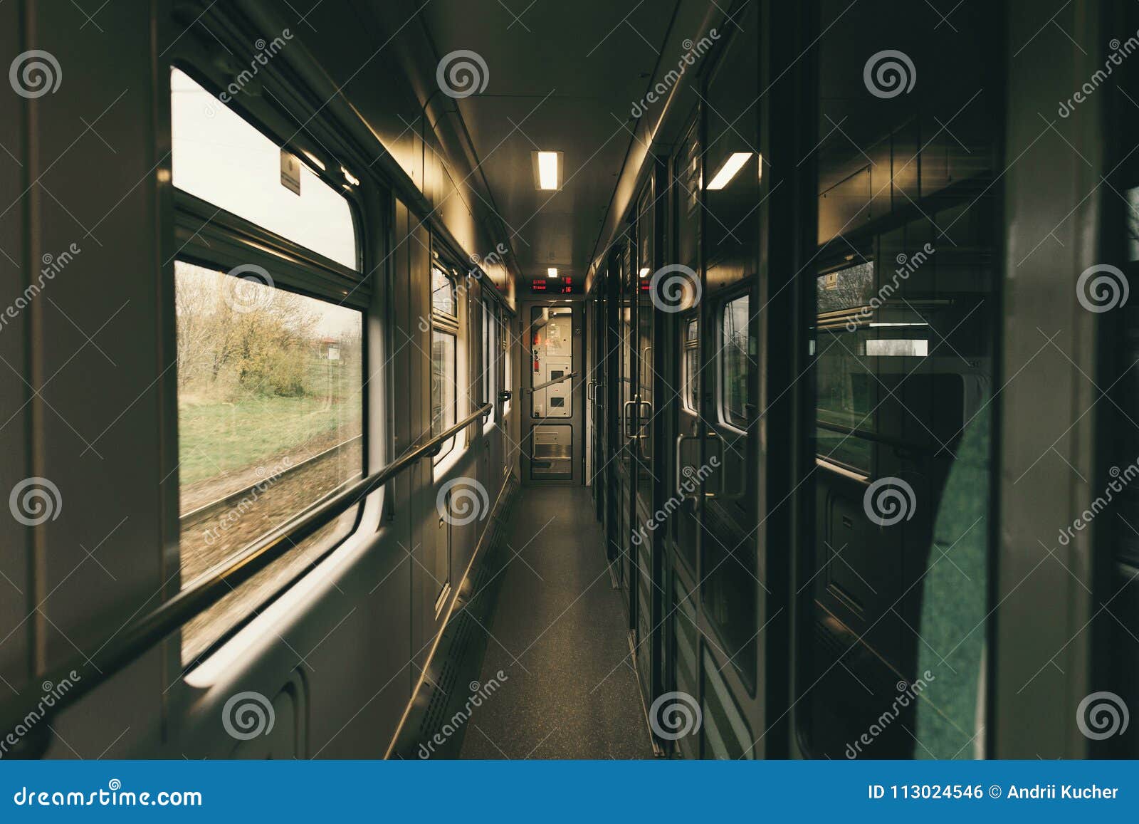 Train Interior View from Inside Railway Carriage Stock Photo - Image of ...