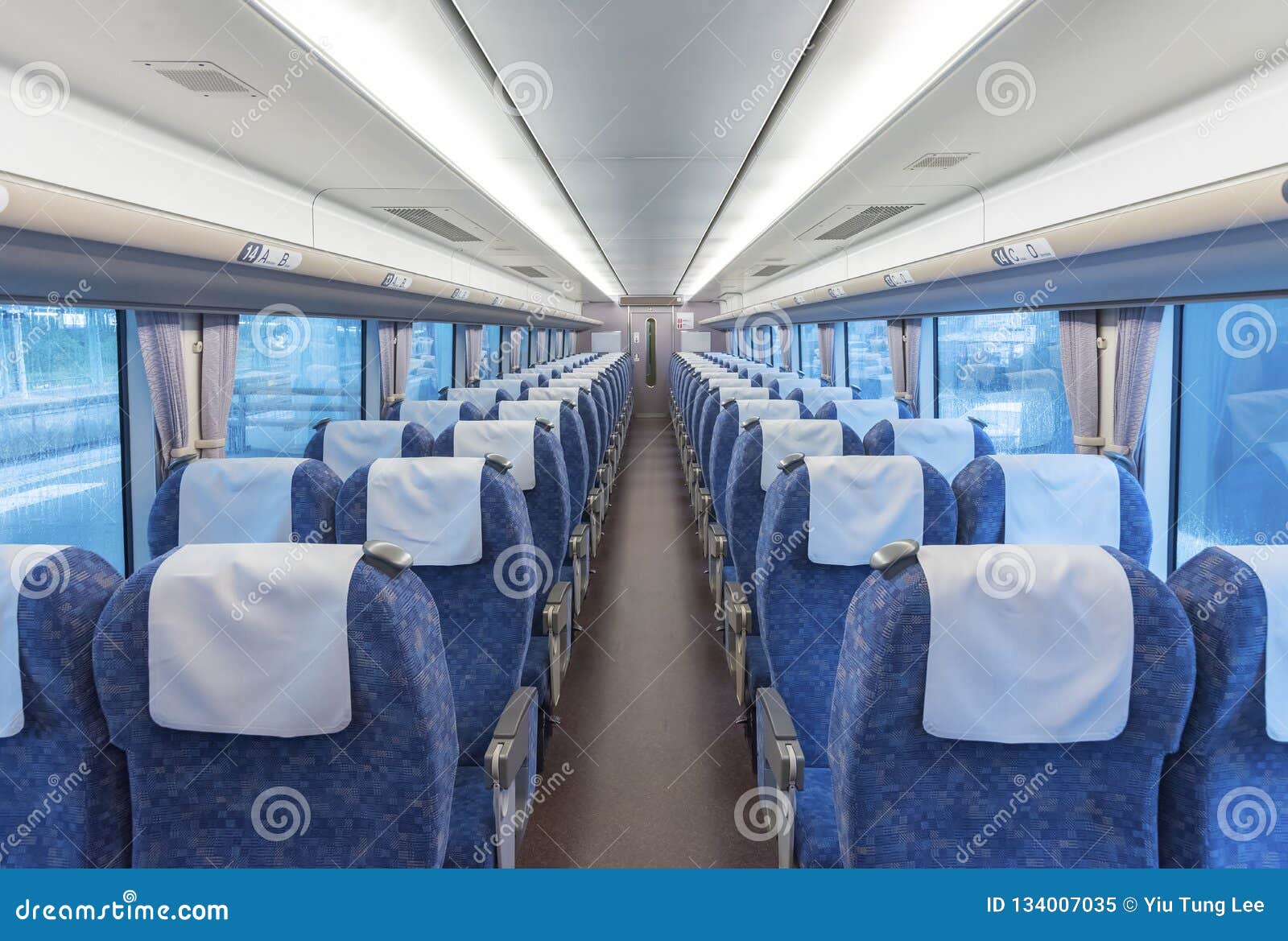 Train interior stock image. Image of rail, rapid, commuter - 134007035