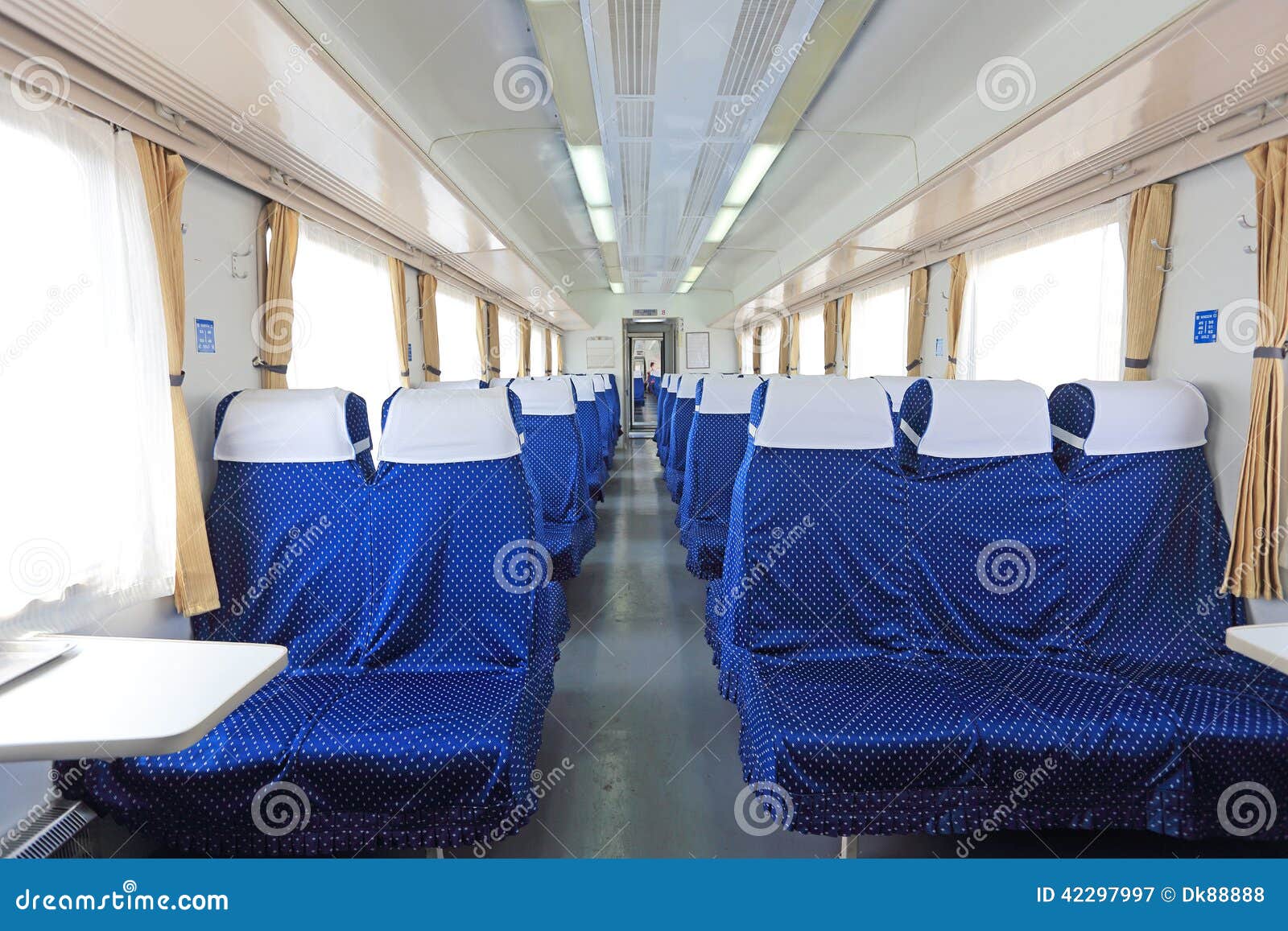 Train the internal stock image. Image of early, armrest - 42297997