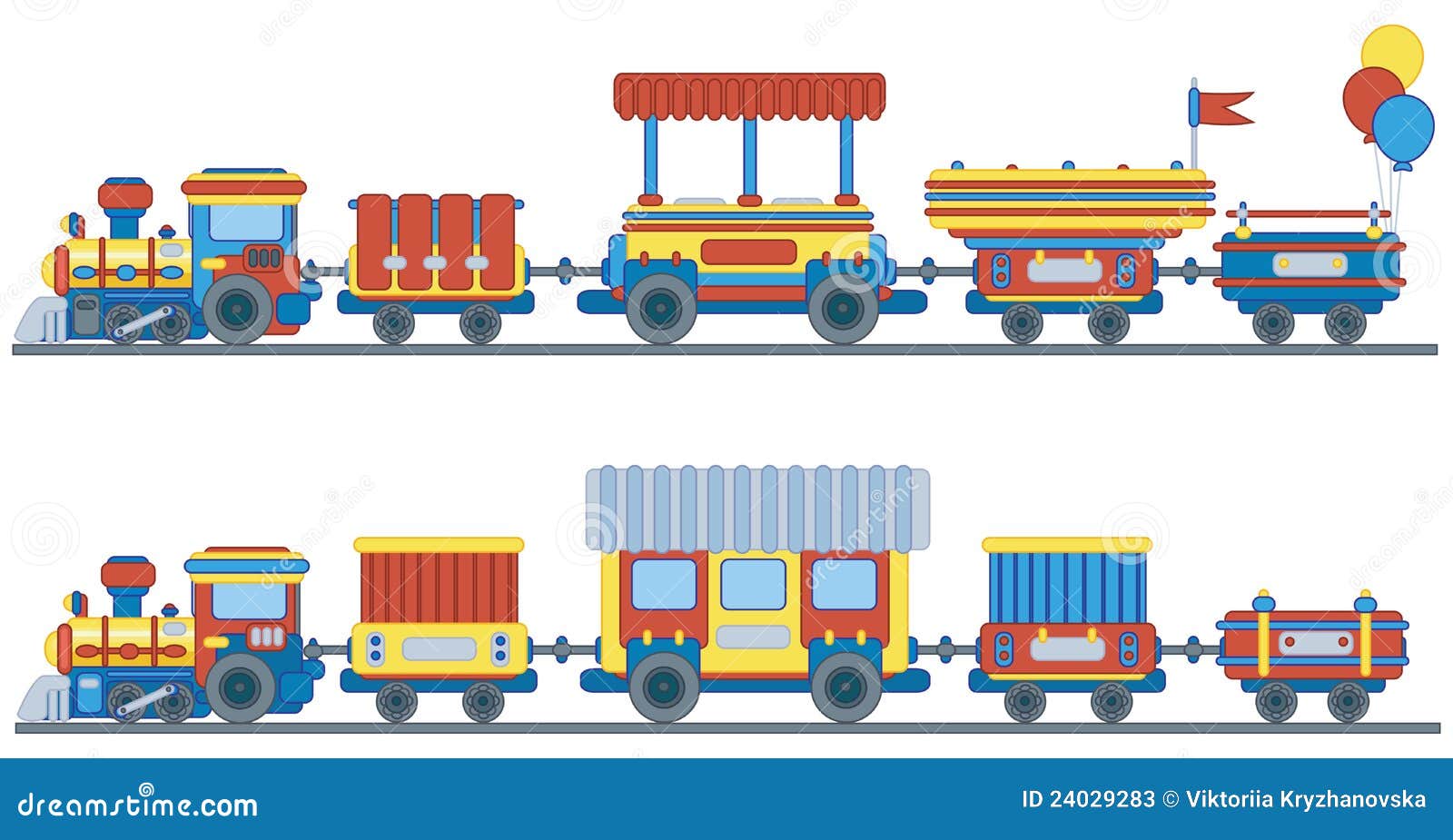 Train for kids design. stock vector. Illustration of cartoon - 24029283