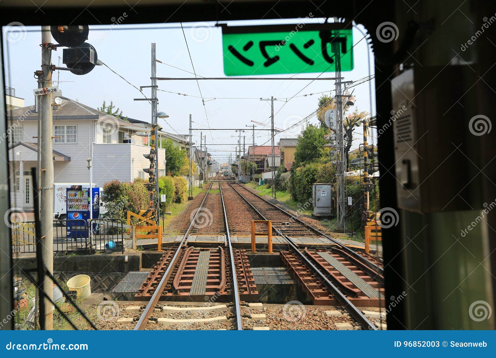 The train at kyoto railway editorial stock photo. Image of kyoto - 96852003