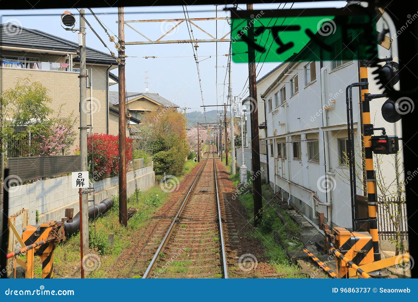 The train at kyoto railway editorial photography. Image of japan - 96863737