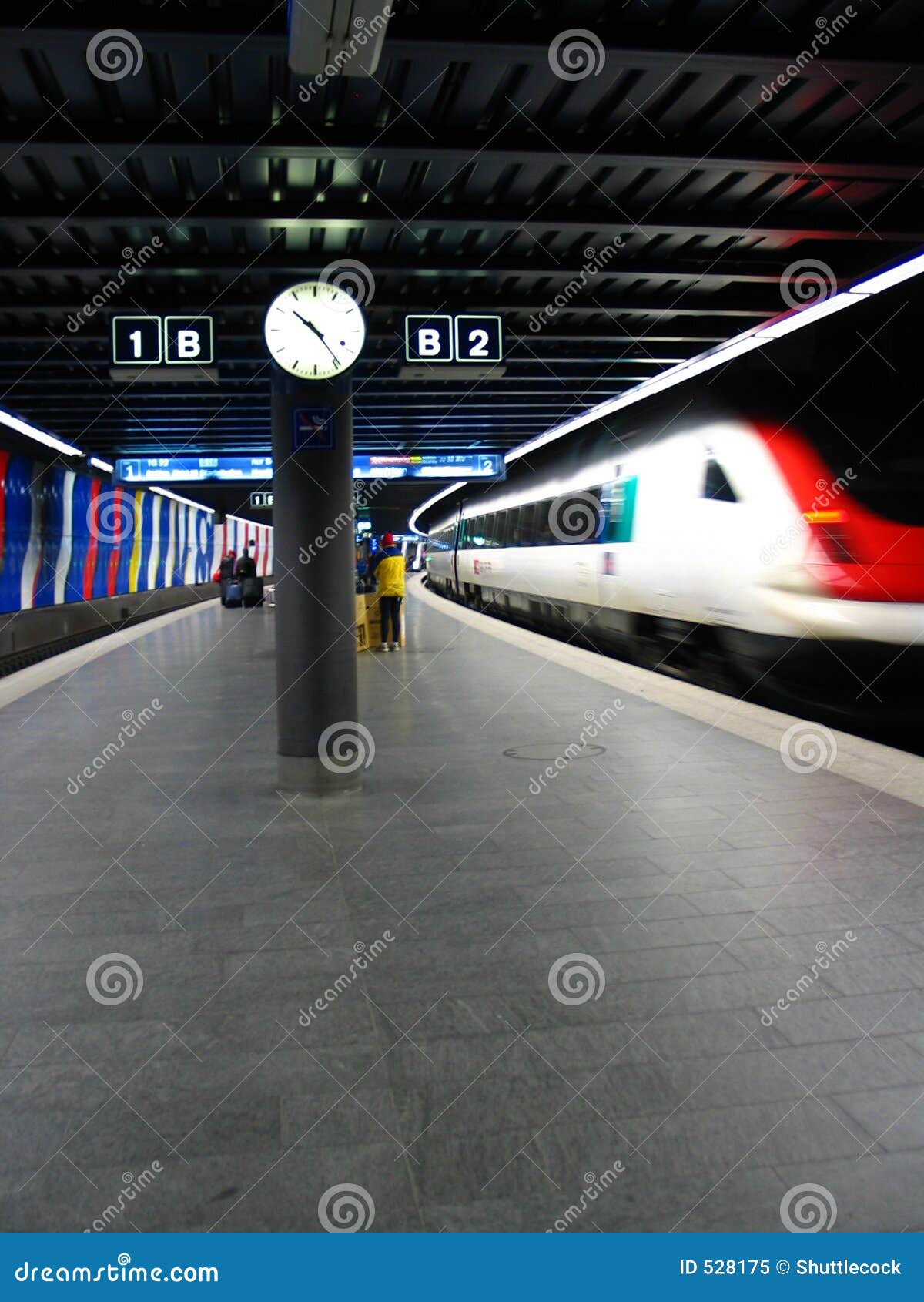 Train Leaving stock image. Image of stop, train, metro - 528175