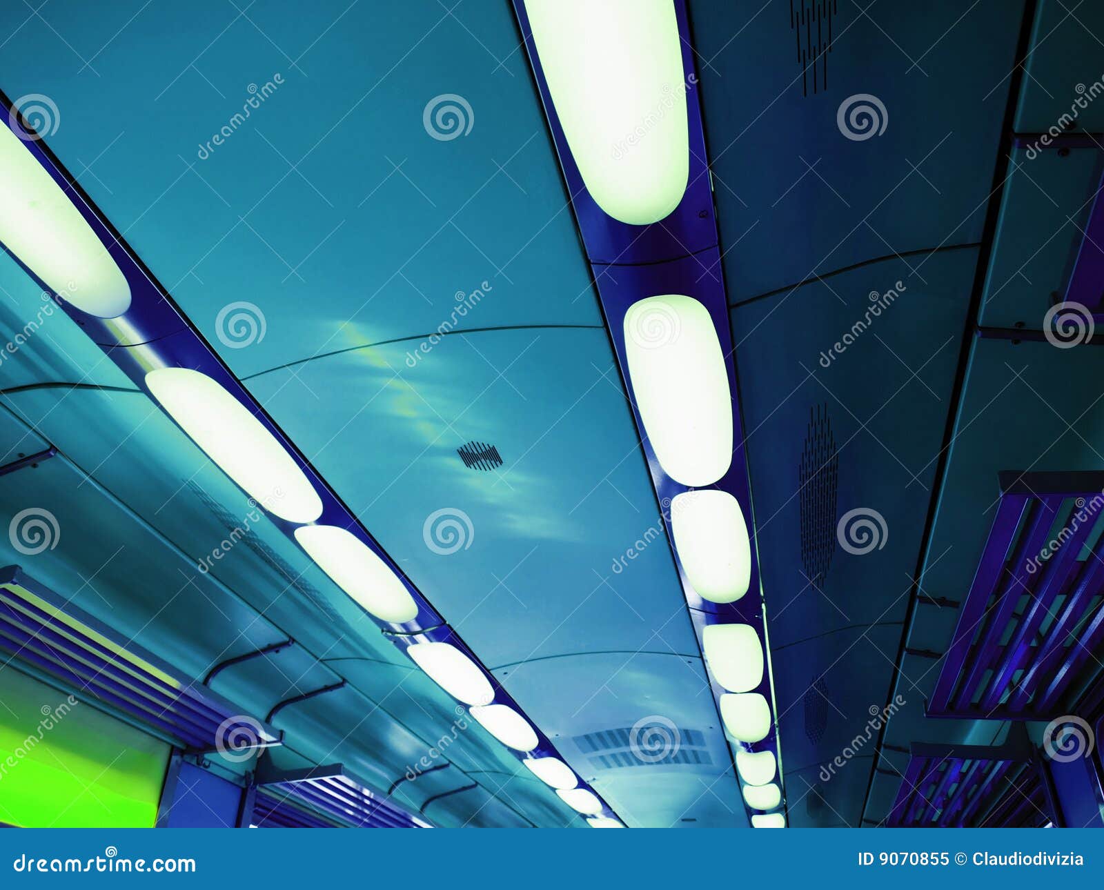 Train lights stock image. Image of travel, lights, transport - 9070855