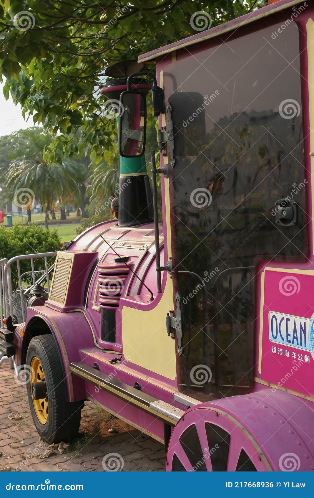 A Train Like Bus at the Penfold Park, Hk 15 Oct 2005 Editorial Photo ...