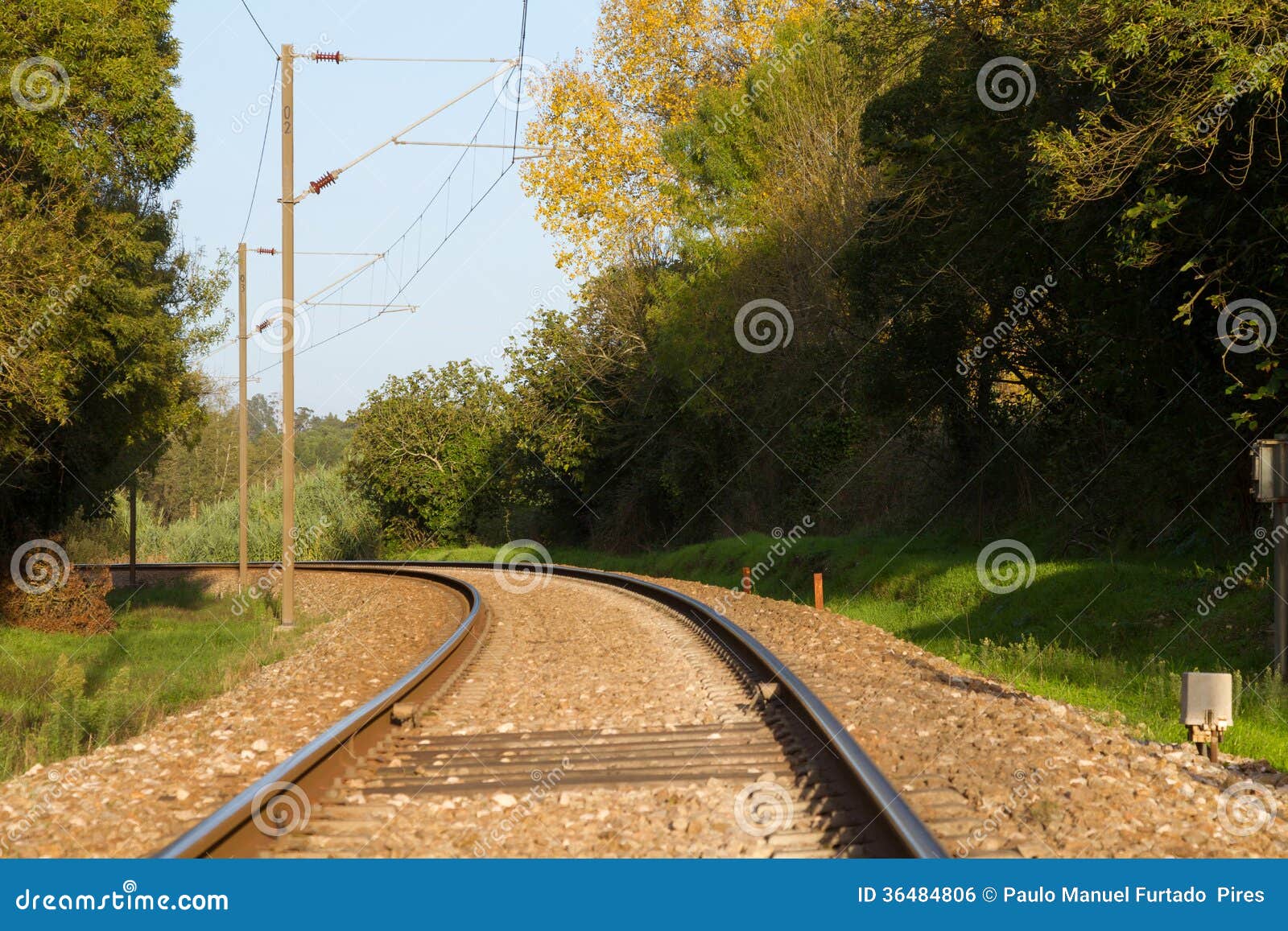 Train Line stock photo. Image of journey, railroad, iron - 36484806
