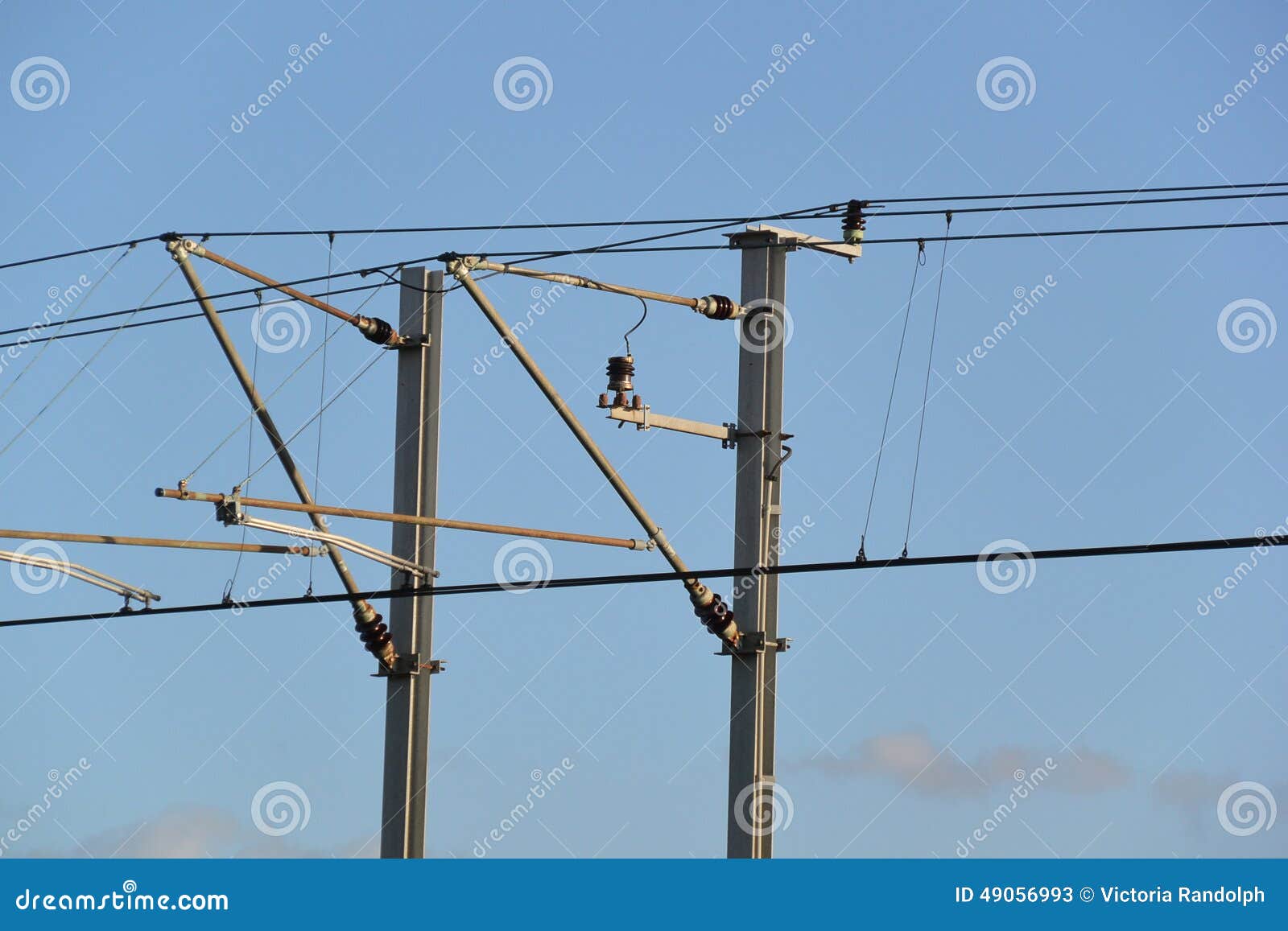 Train lines stock image. Image of transportation, overhead - 49056993