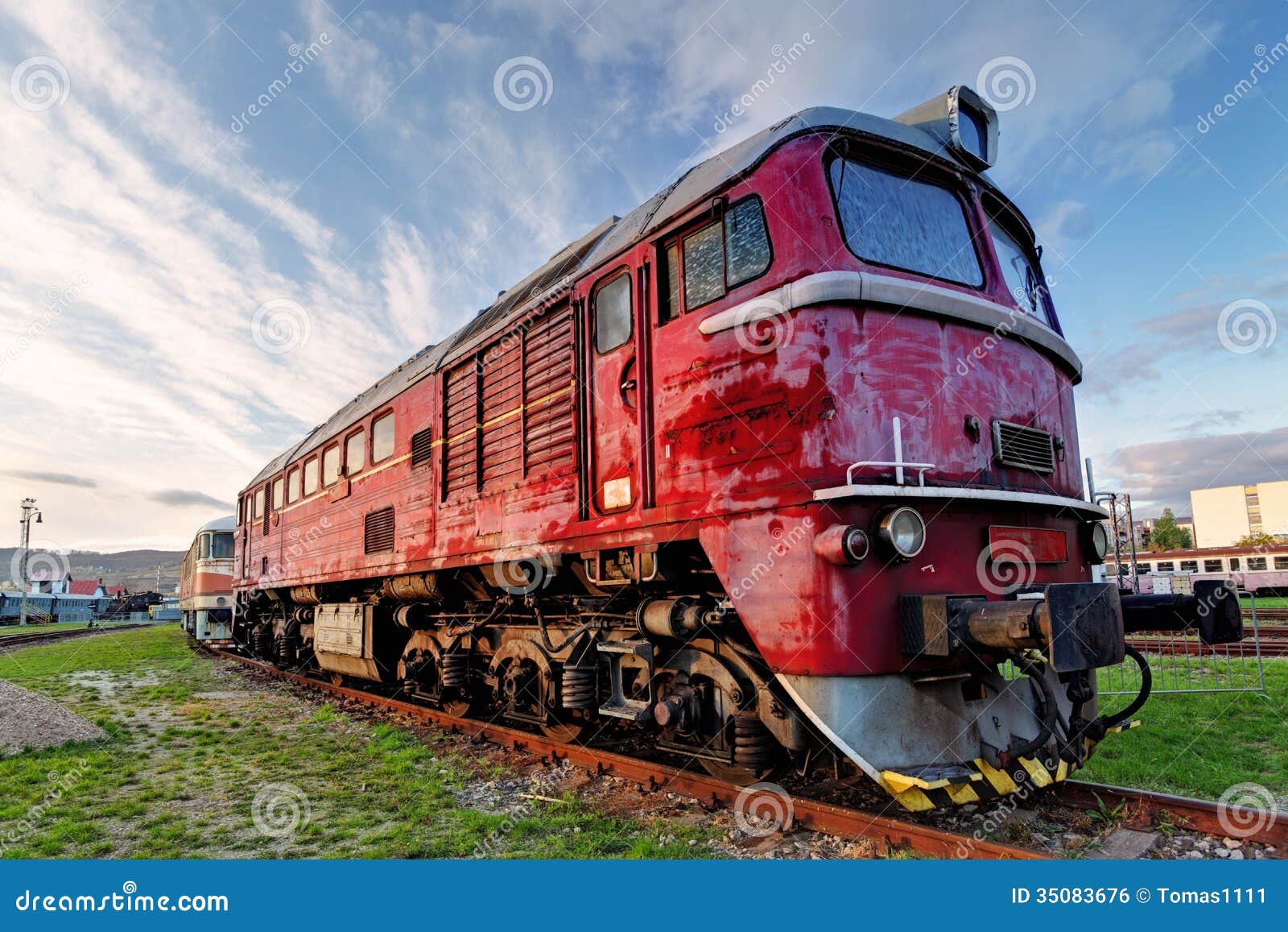 Train Locomotive Stock Photography | CartoonDealer.com #35083676
