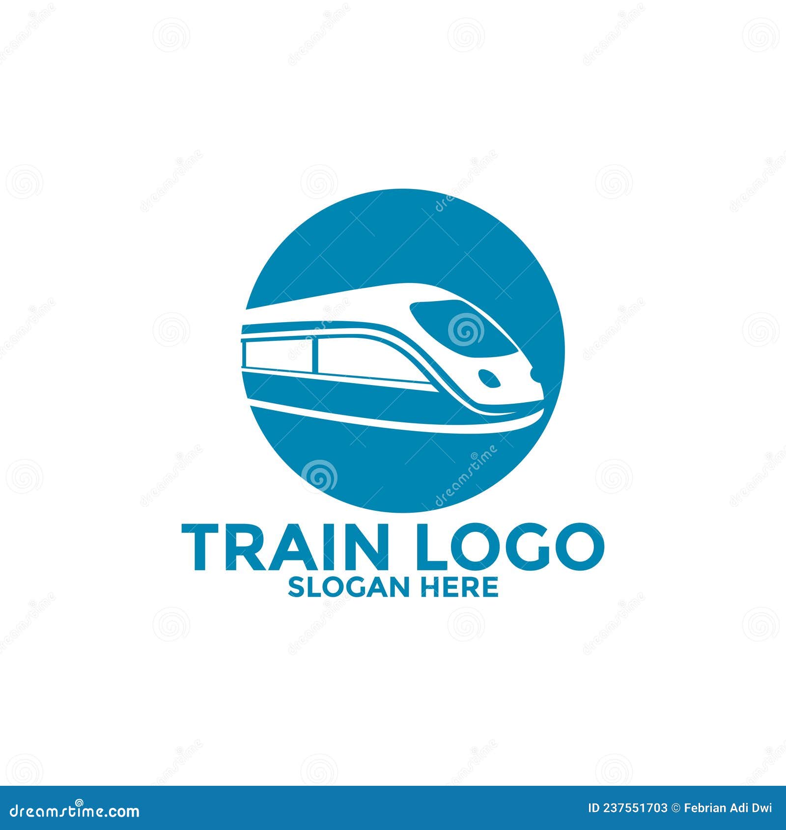 Train Logo Vector, Fast Train Logo Stock Vector - Illustration of flat ...