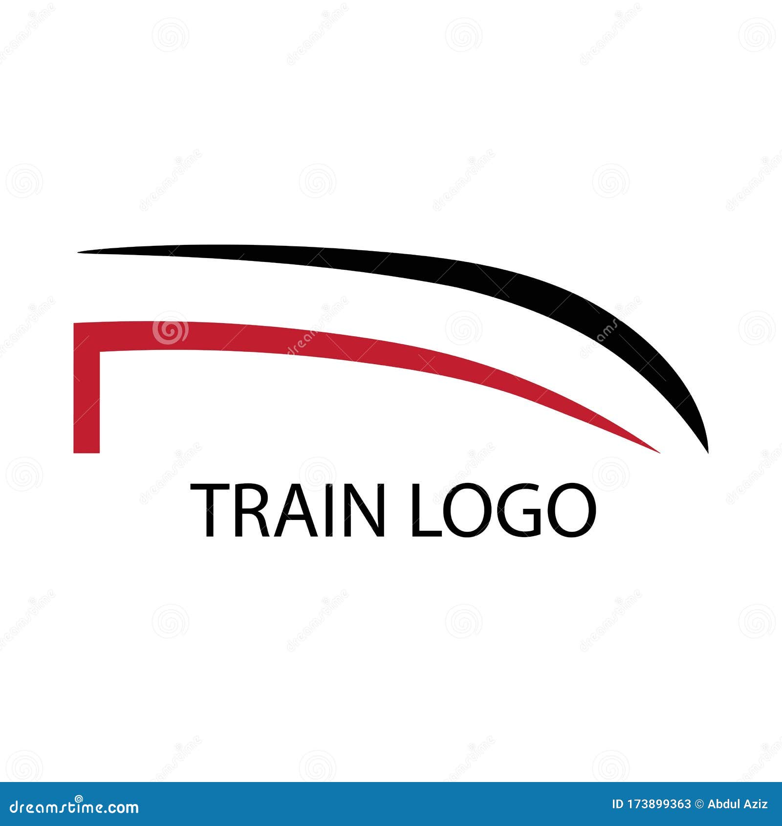 Train logo vector stock vector. Illustration of commuter - 173899363
