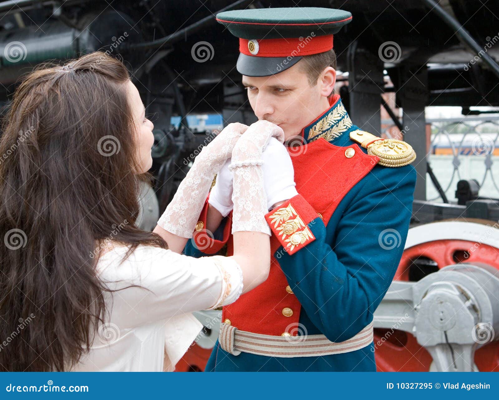 Train love stock image. Image of tracks, newlyweds, railroad - 10327295