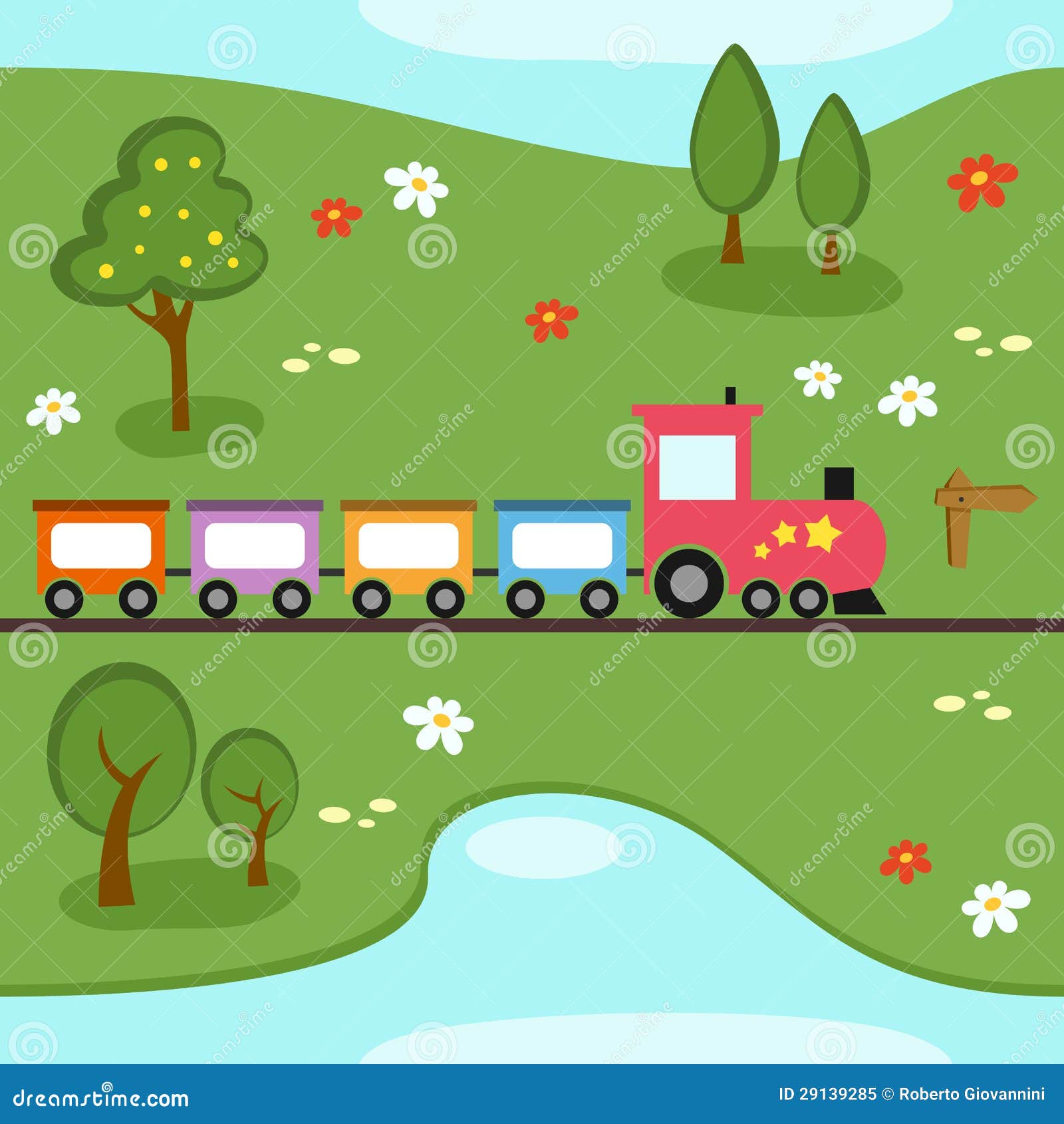 Train Map Seamless Pattern stock vector. Illustration of backdrop ...