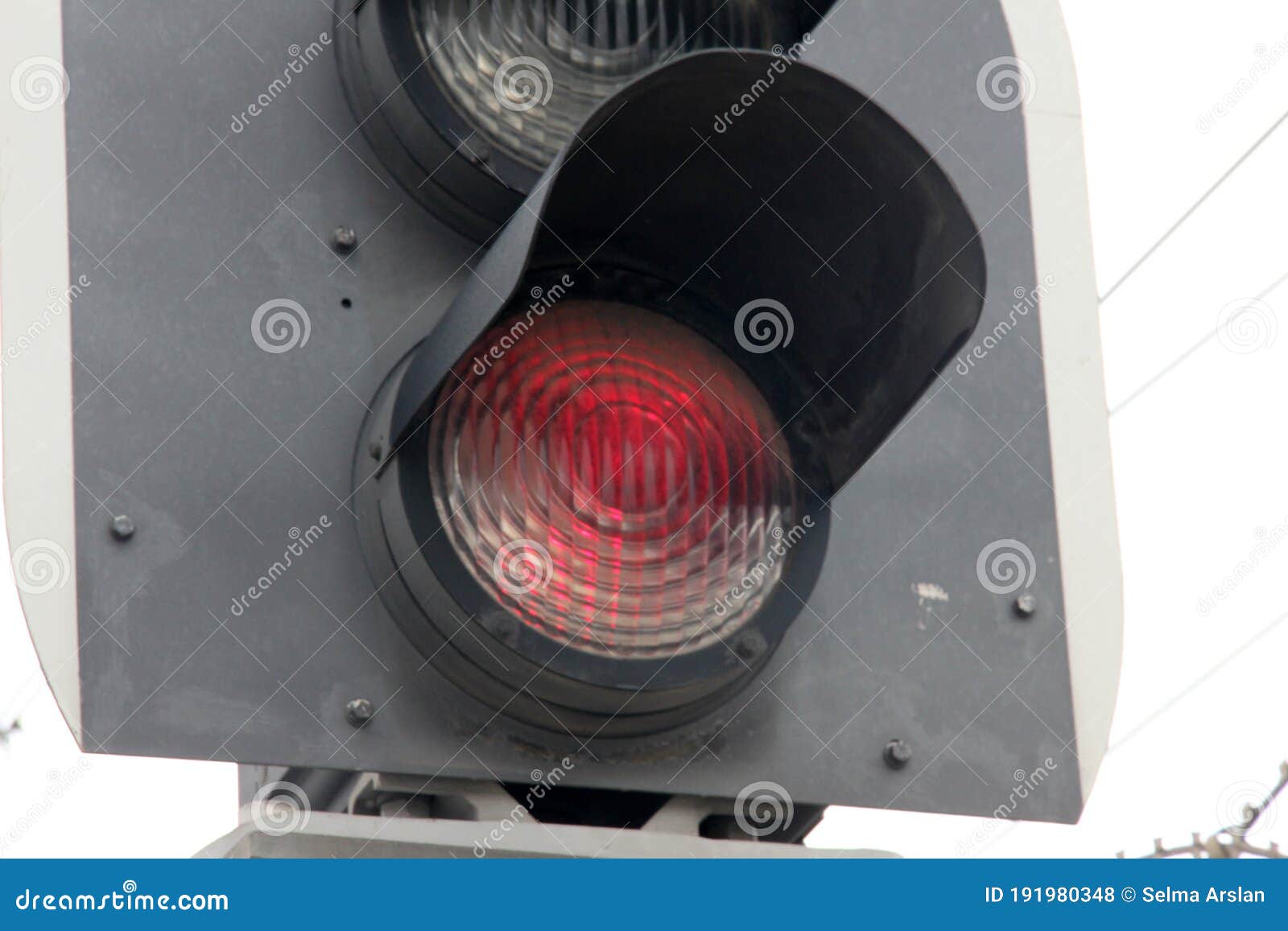 Train and Metro Warning and Warning Lights Stock Photo - Image of curve ...