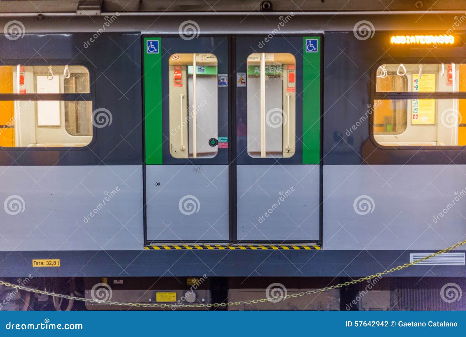 Train in milan stock photo. Image of passenger, line - 57642942