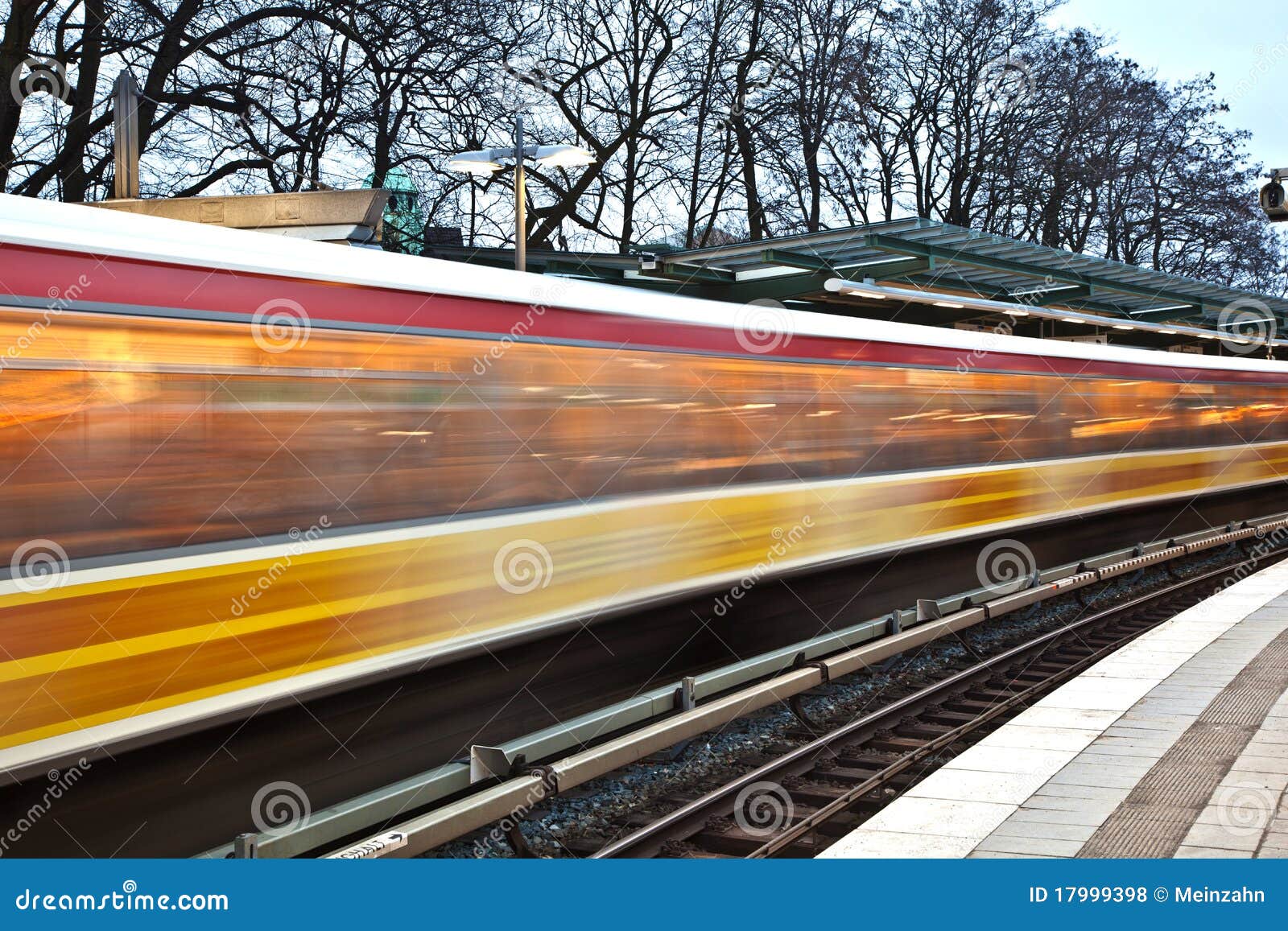 Train in motion stock photo. Image of outside, motion - 17999398