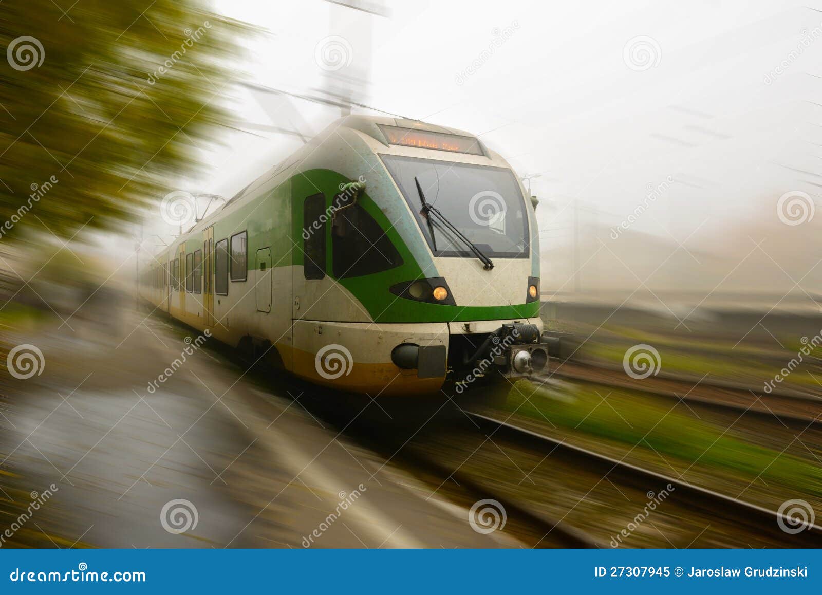 Train in motion stock image. Image of public, movement - 27307945