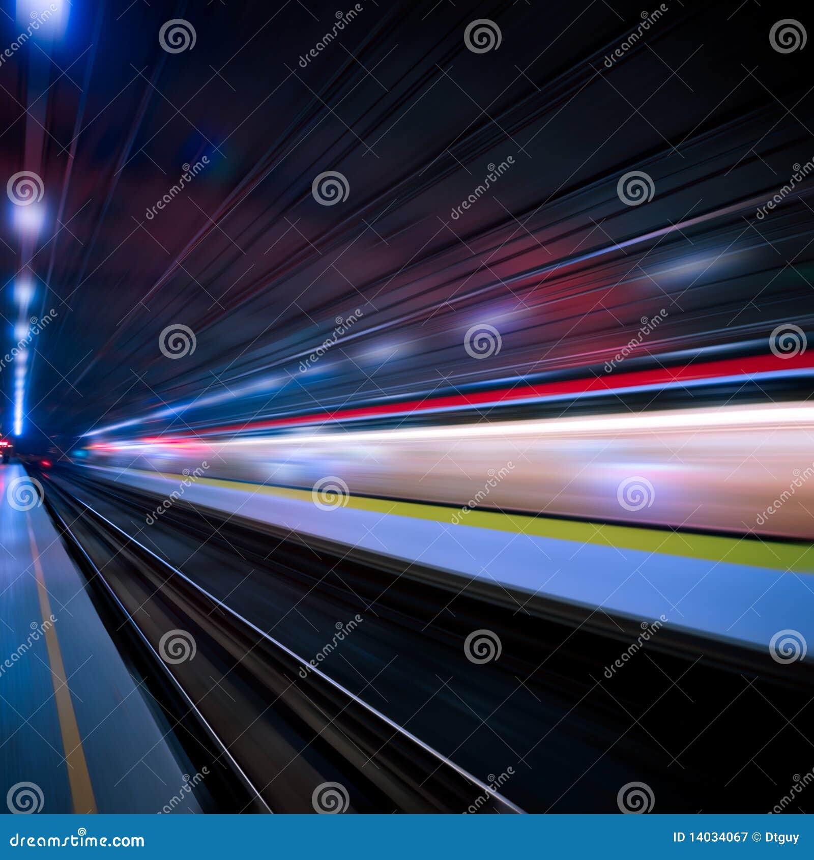 Train motion blur stock image. Image of rapid, motion - 14034067