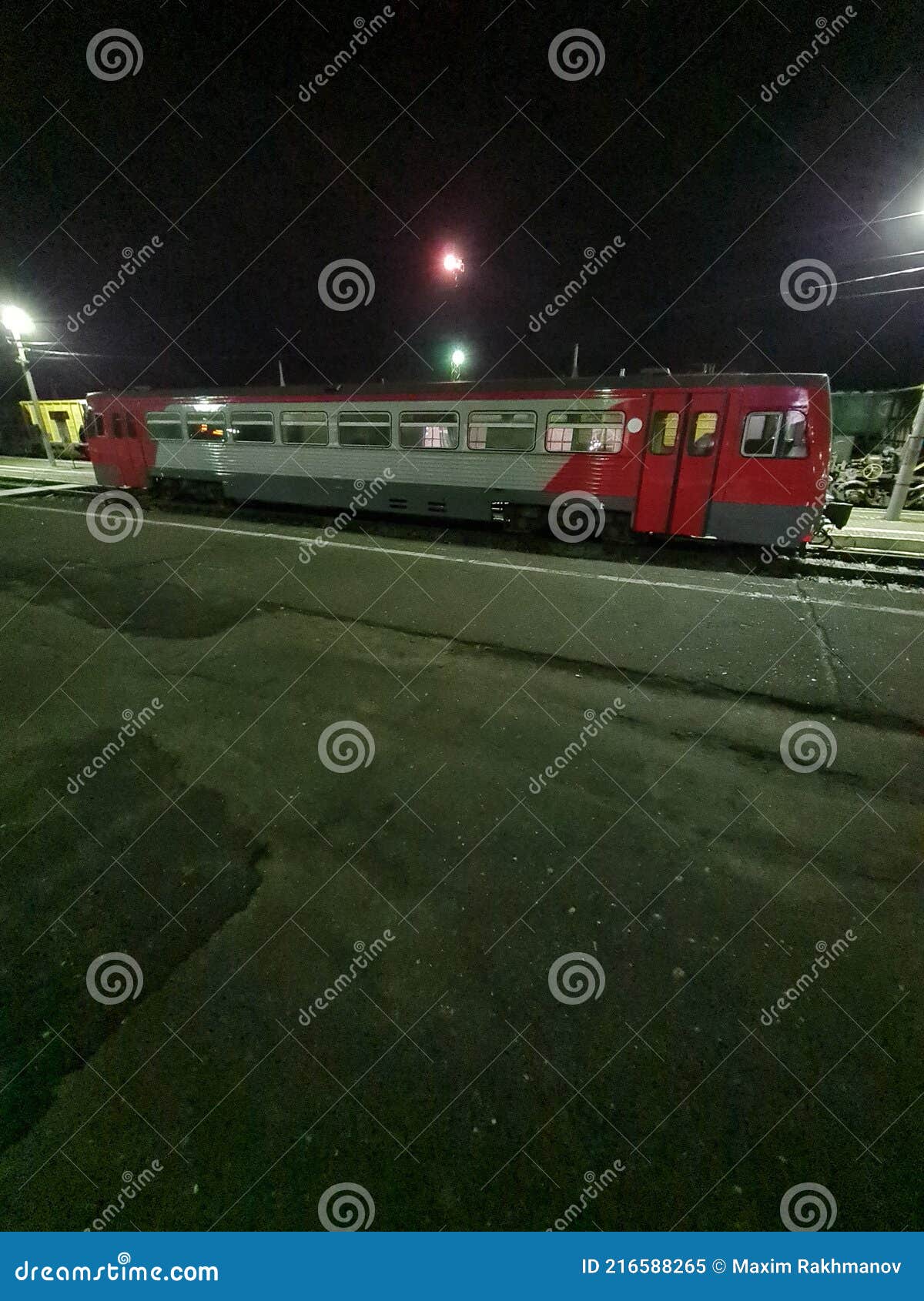 Train night flashlight stock image. Image of light, signage - 216588265