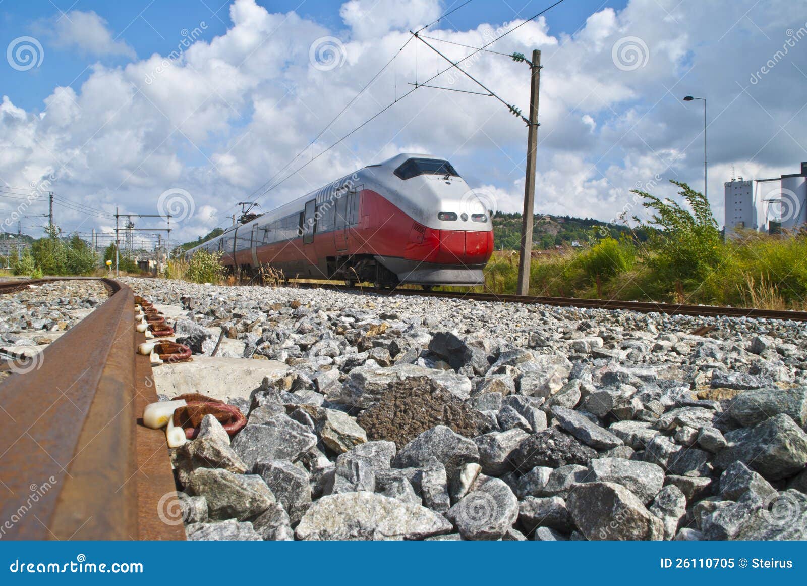 Train nsb type 73 stock image. Image of locomotive, public - 26110705