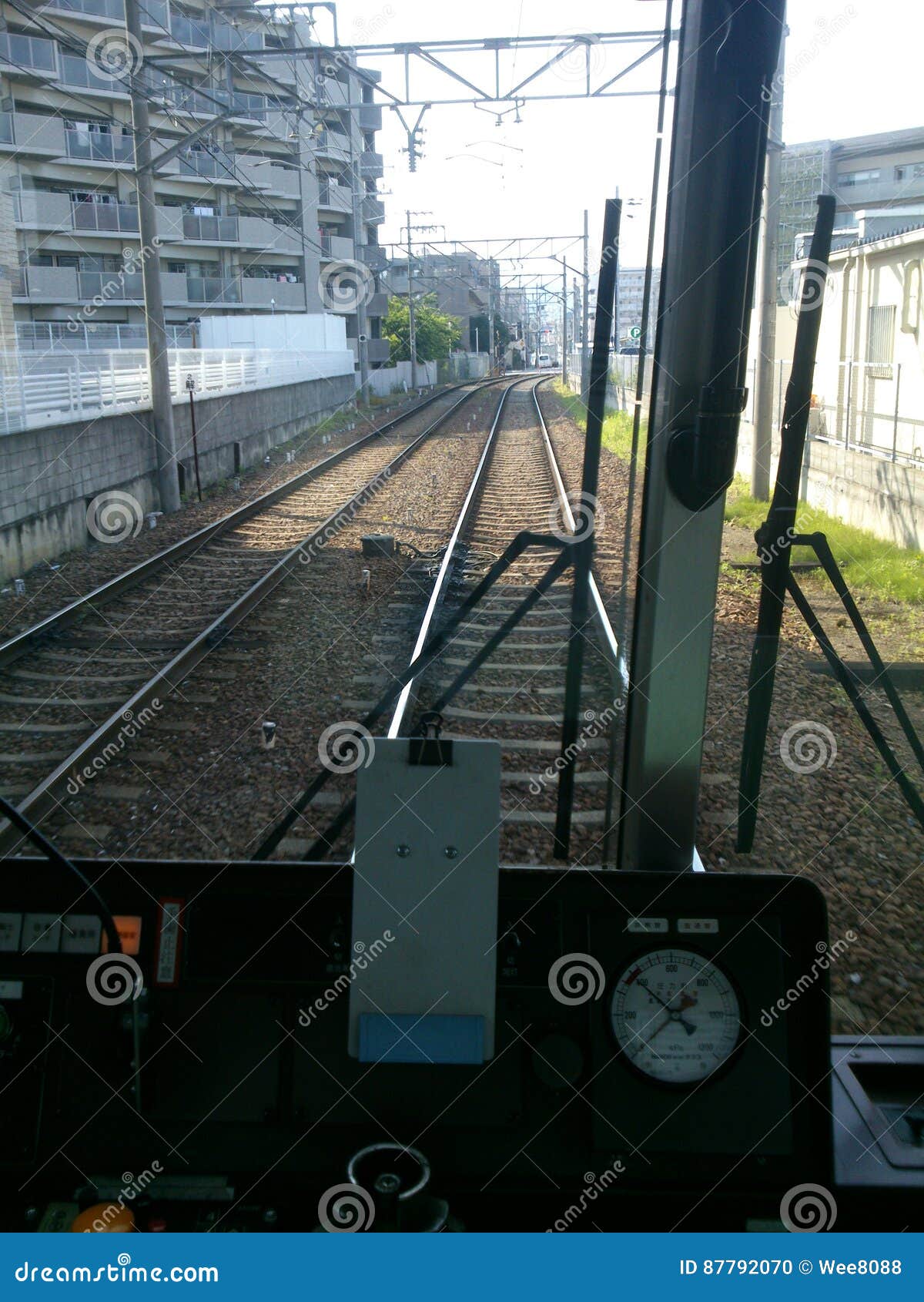 Train operator cab editorial image. Image of conductor - 87792070