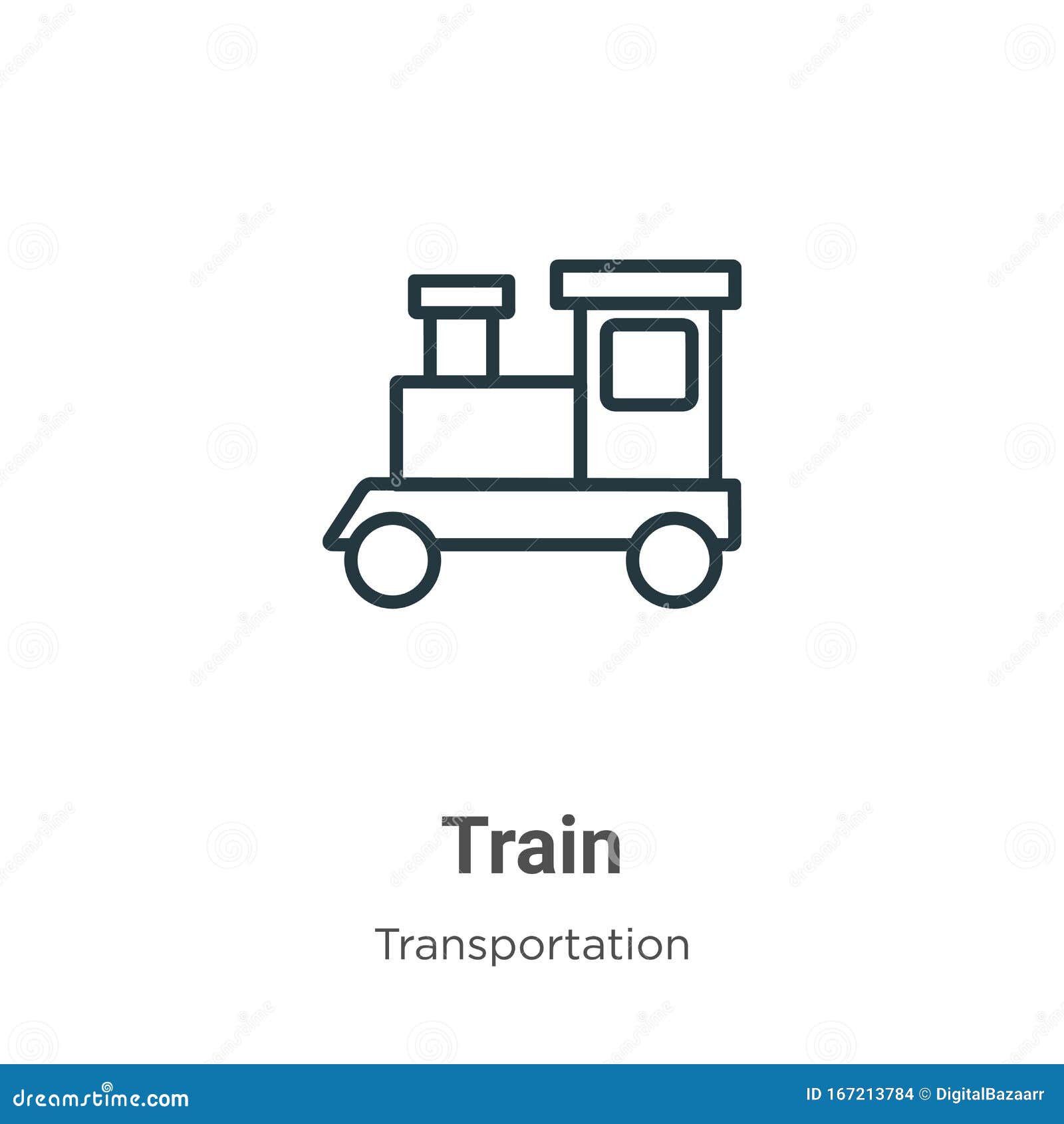 Simple Train Outline
