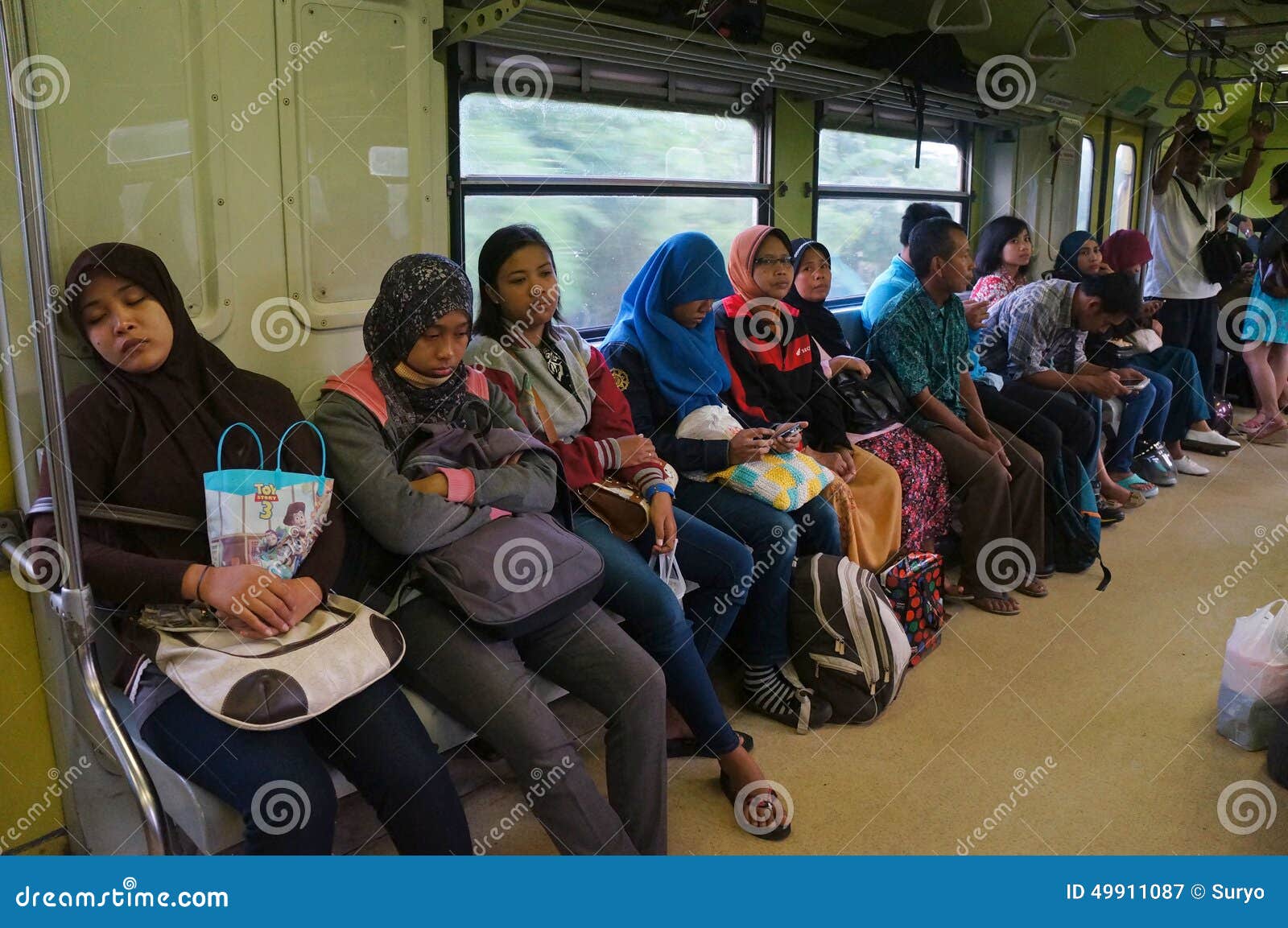 Train passanger editorial photography. Image of passenger - 49911087