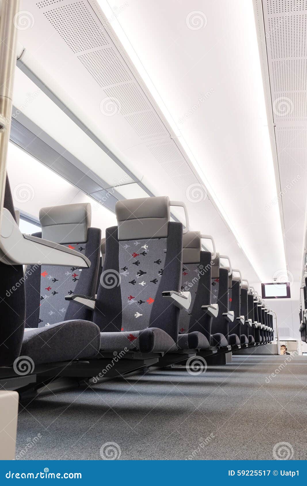 Train passenger coach stock image. Image of railway, inside - 59225517