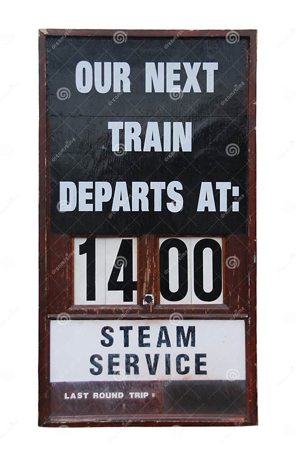 Train placard stock image. Image of locomotive, brown - 14263025