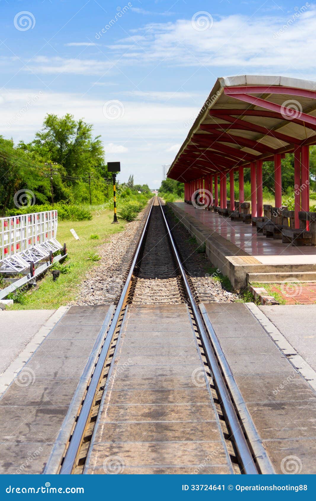 Train platform stock image. Image of move, perspective - 33724641
