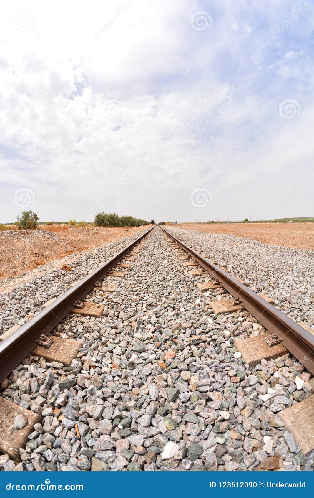 Train Rail Road stock photo. Image of road, industrial - 123612090